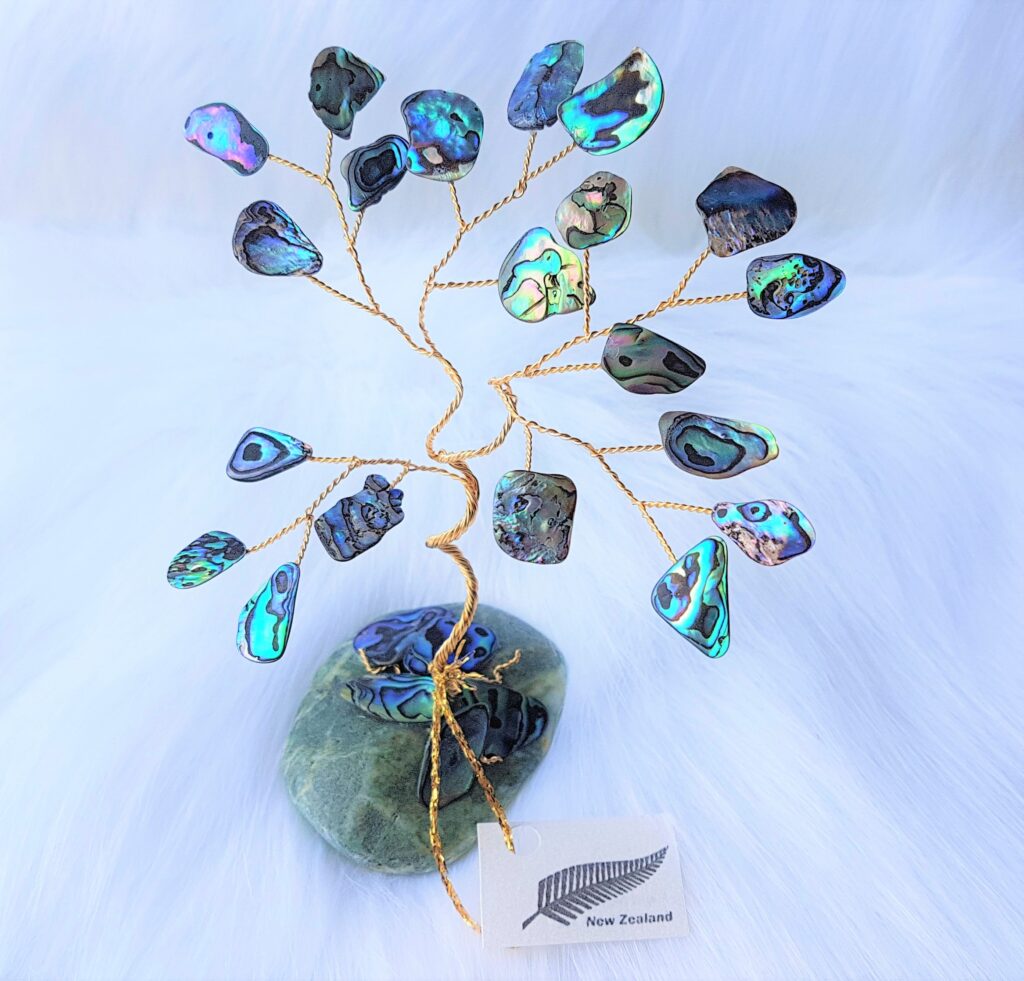 Mini Paua Shell GemTree