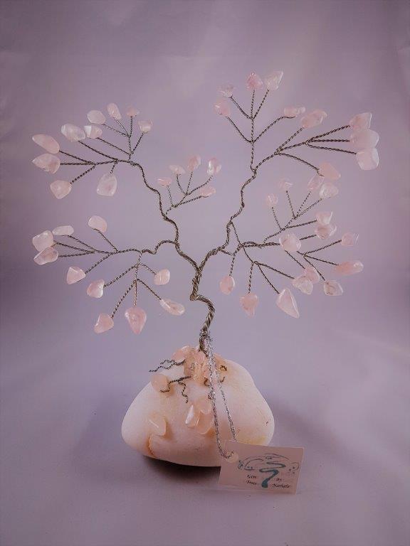 Medium Rose Quartz GemTree