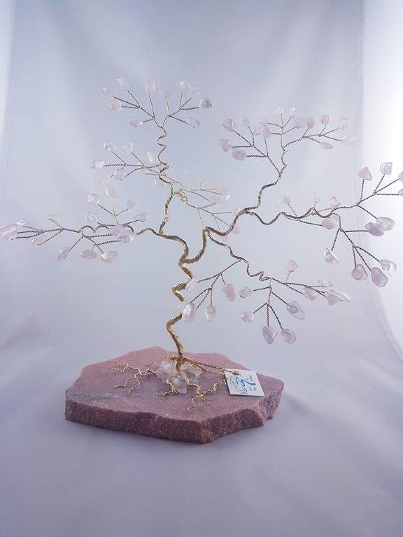 Large Rose Quartz GemTree