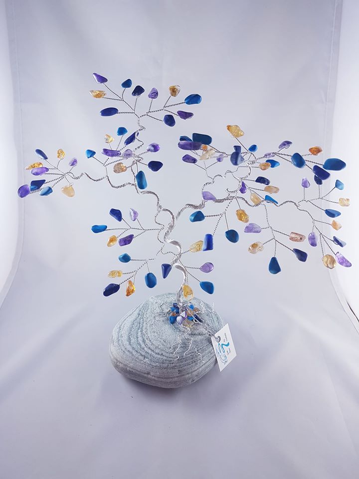 Family Gemtrees custom made with the families birthstones.