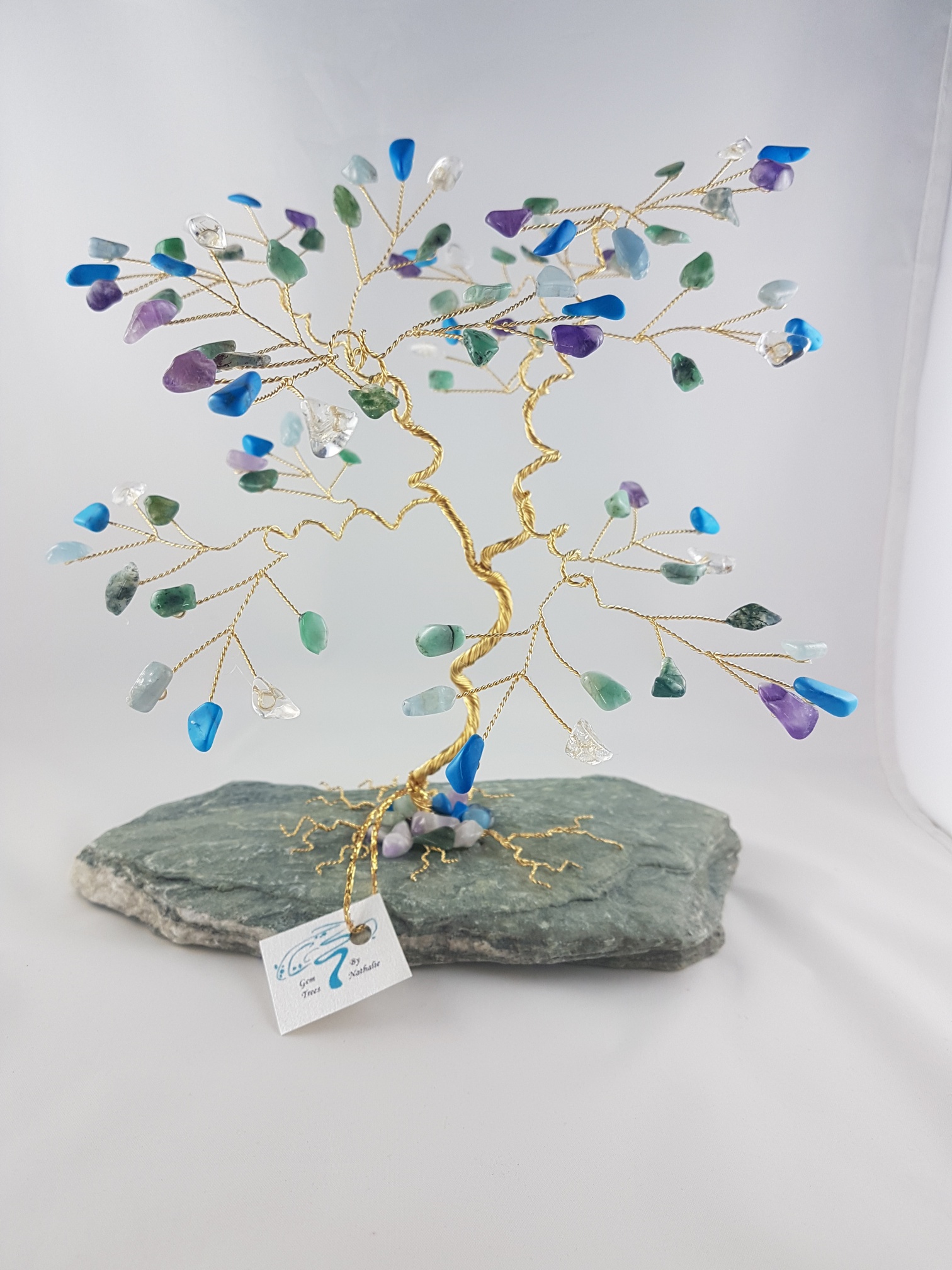 Family Gemtrees custom made with the families birthstones.